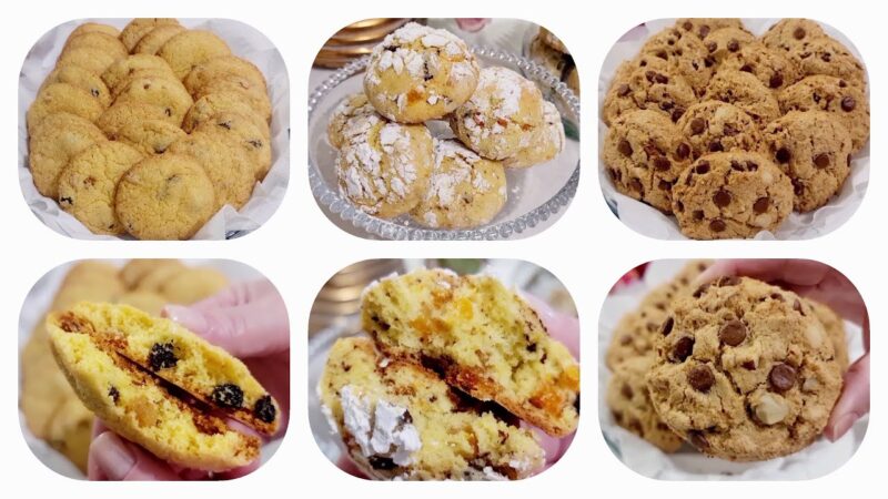 COOKIES E BISCOITOS CASEIROS! 3 RECEITAS DELICIOSAS PARA COMPARTILHAR ...