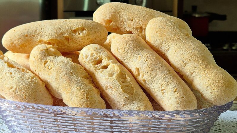 APRENDA A FAZER ESSA RECEITA SIMPLES DE BISCOITO DE POLVILHO ASSADO