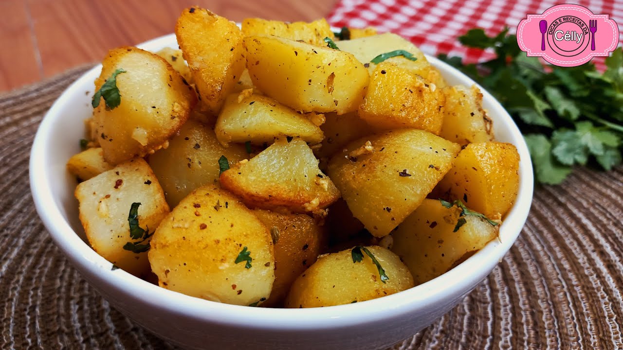 BATATA SAUTÉ | BATATA SALTEADA crocante por fora e macia por dentro