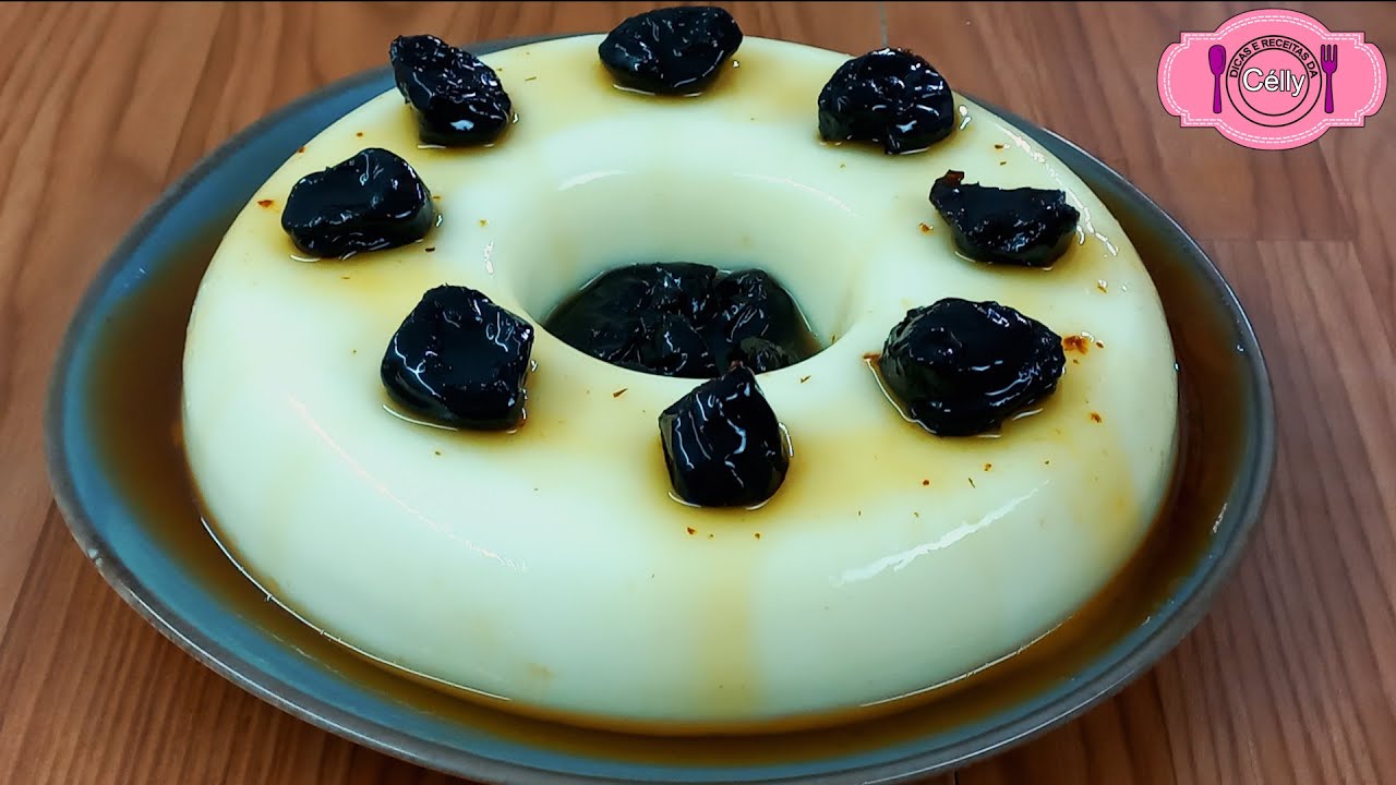 MANJAR DE AMEIXA COM COCO FÁCIL, CREMOSO E MUITO GOSTOSO